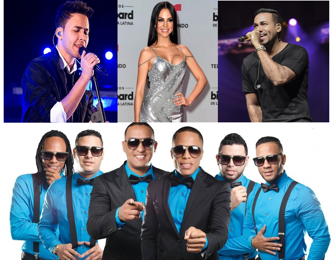 Artistas dominicanos nominados a Premios Latin Billboard