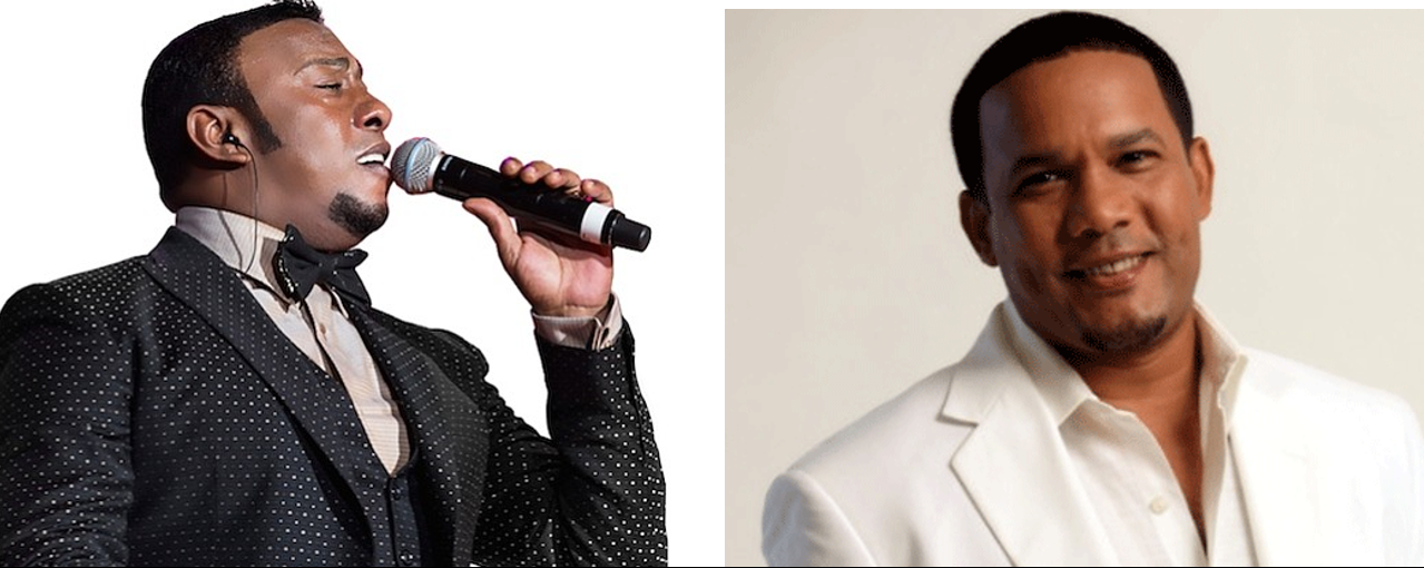 “El Torito” y “El Mayimbe” Anthony Santos en concierto en La Romana