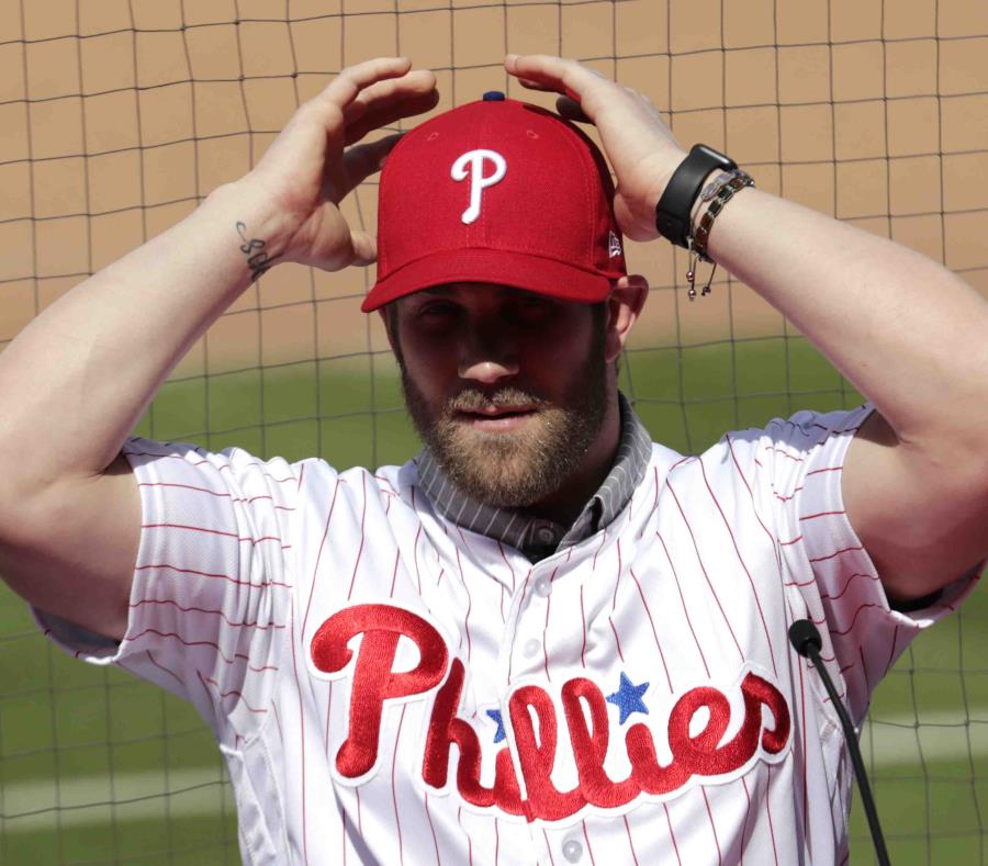 Camiseta de Harper con los Filis establece récord de ventas en Estados ...