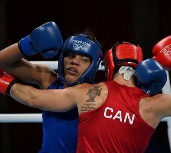 La boxeadora dominicana Maria Moronta avanzó a cuartos de final tras ...