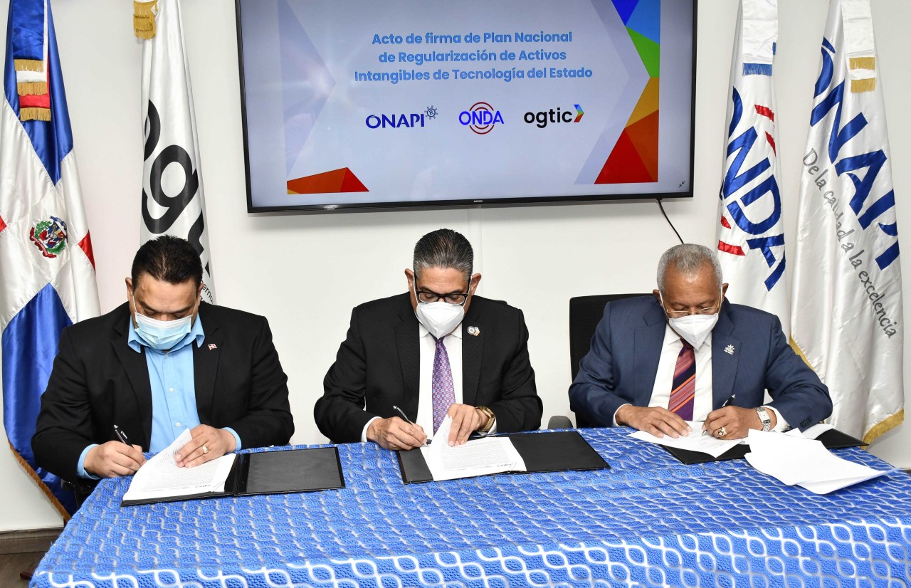 OGTIC, ONDA y ONAPI acuerdan regularizar activos intangibles ...