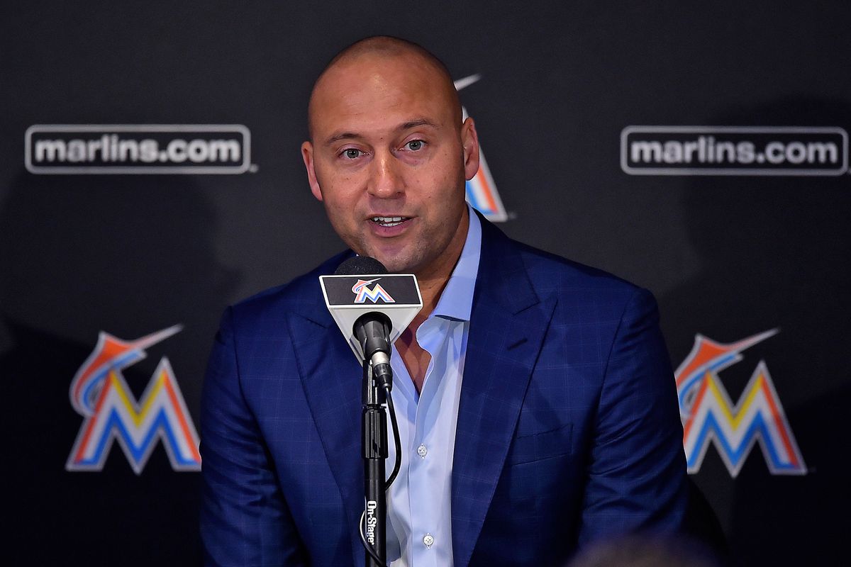 Derek Jeter renunció como presidente del conjunto de los Marlisn de Miami