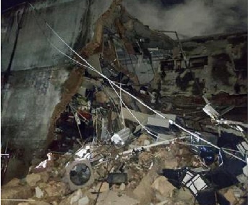 Buscan causas provocaron derrumbe del techo del CODIA