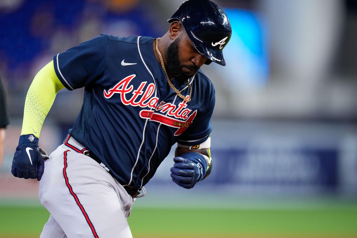 El dominicano Marcell Ozuna conectó su cuadrangular número 9 de la ...