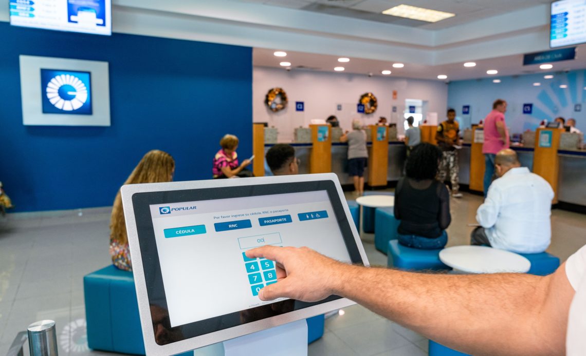 entelevision :: Cien sucursales del Banco Popular cuentan ya con sistema de gestión de filas ...
