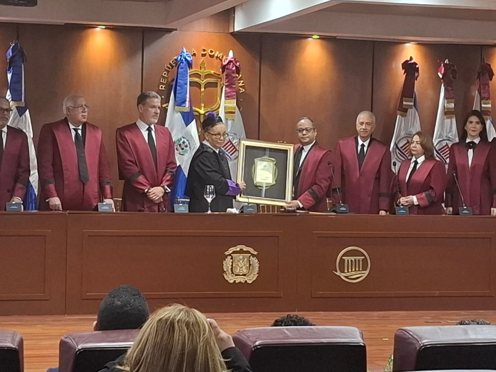 Tribunal Constitucional otorga a magistrada reconocimiento a Miriam ...
