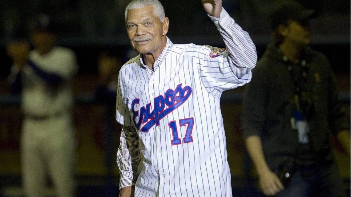 Felipe Rojas Alou recibió un homenaje este fin de semana en la ciudad ...